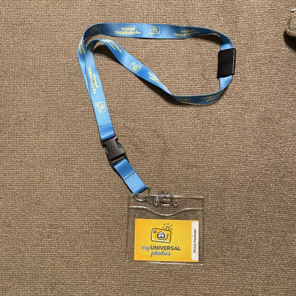Accessories | Universal Studios Landyard And Plastic Id Card | Poshmark